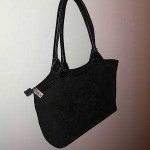 thirty-one | Bags | Thirtyone Black Cloth Shoulder Purse | Poshmark